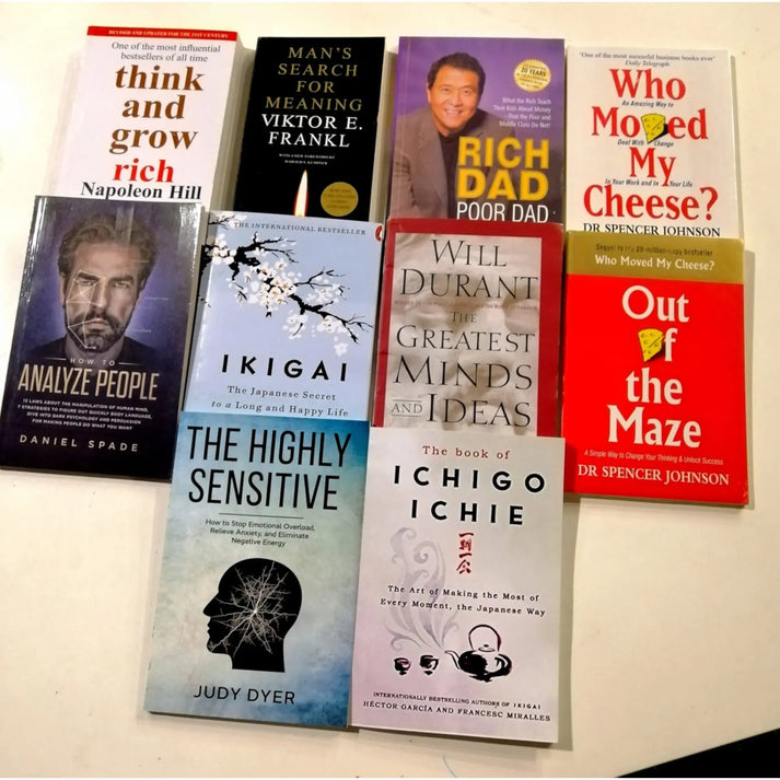 10 motivational Books set - EnglishBookHouse