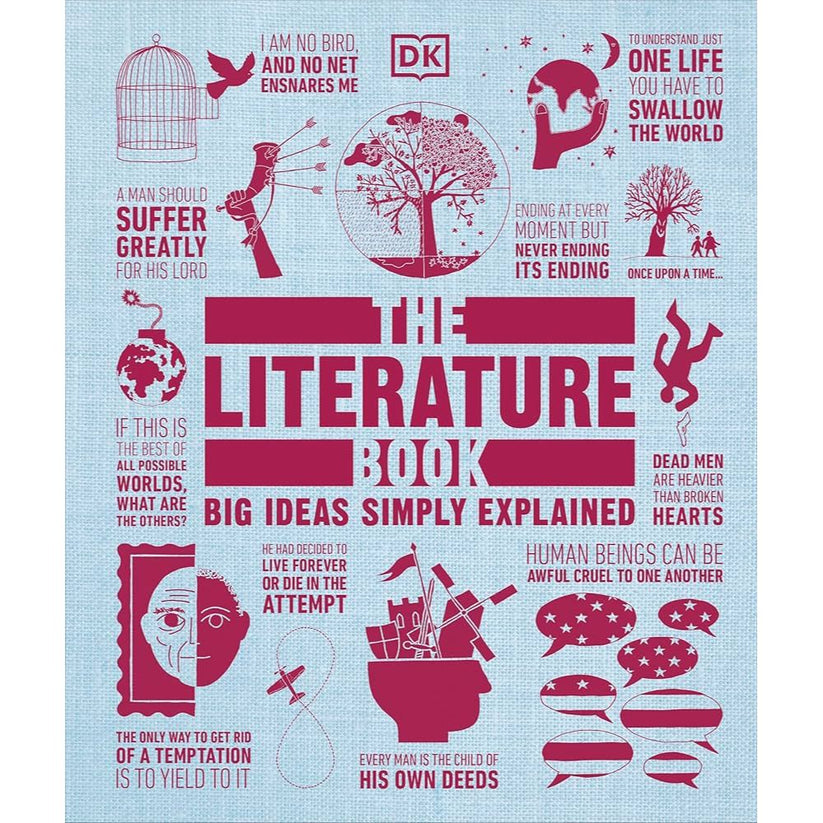 The Literature Book: Big Ideas Simply Explained – EnglishBookHouse