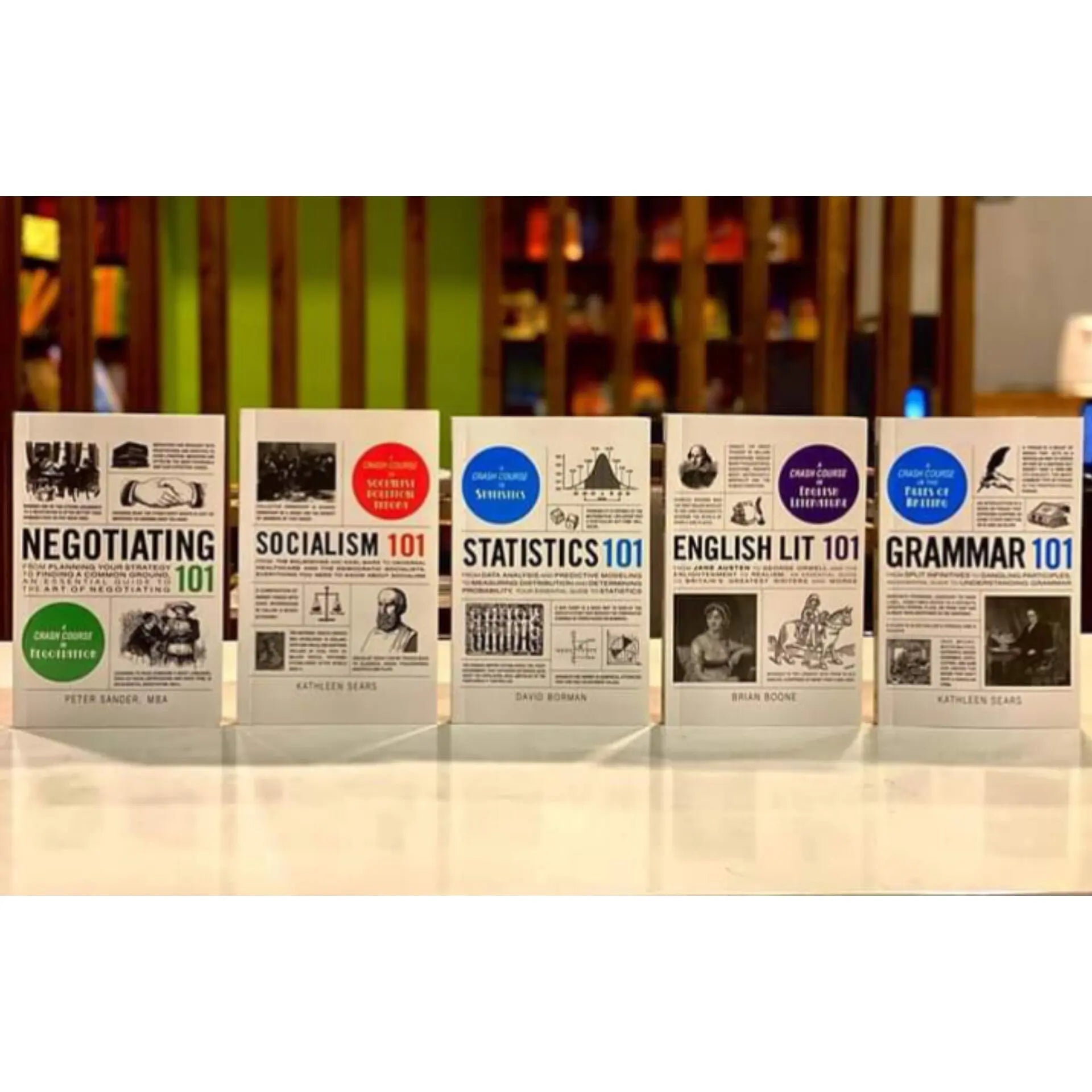 Negotiating 101+ Statics 101+ Socialism 101+ English 101+ Grammer 101 ...